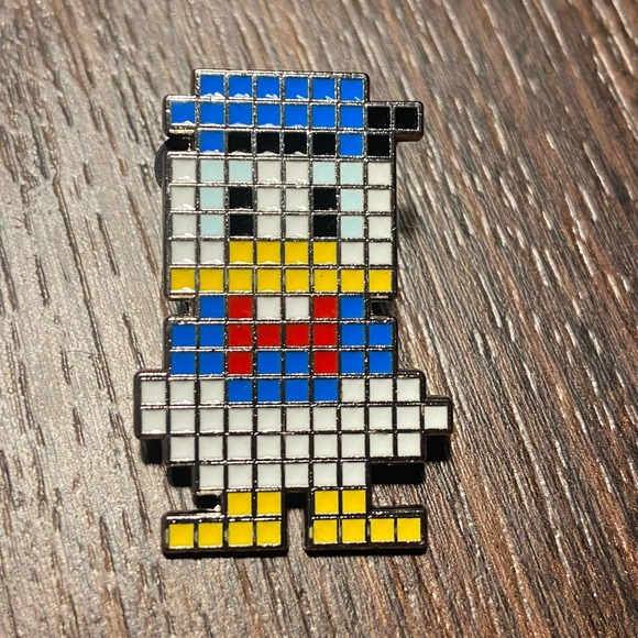 Disney | Accessories | Disney Park Pixel Donald Duck Full Body Blocky ...